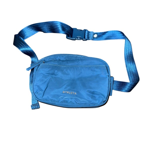 lululemon athletica | Bags | All About Crossbody Belt Bag Athleta Blue ...